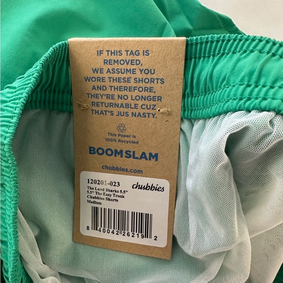 chubbies | Swim | Chubbies The Land Sharks 55 Easy Trunk Medium Large ...